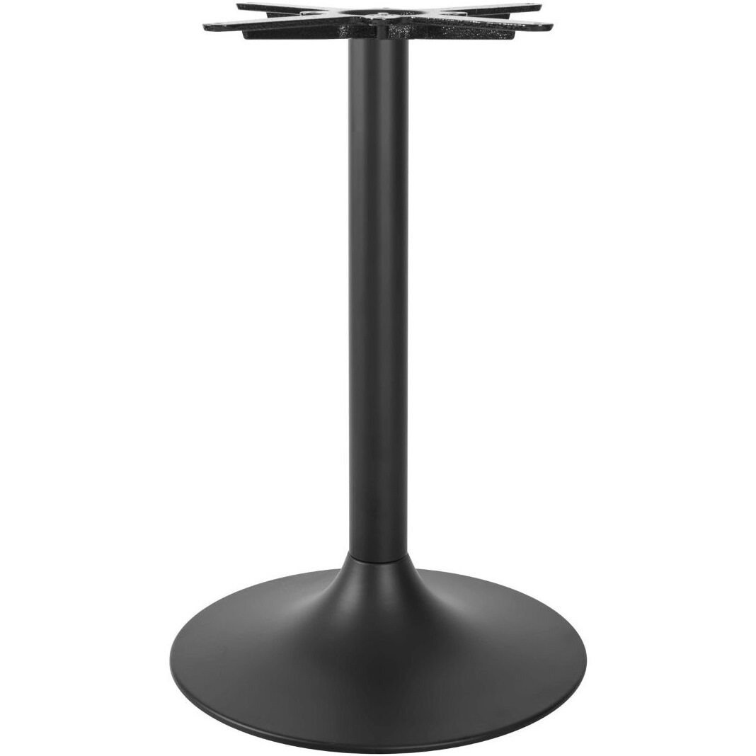 Trumpet Small Table Base Black |Affordable Commercial Furniture ...
