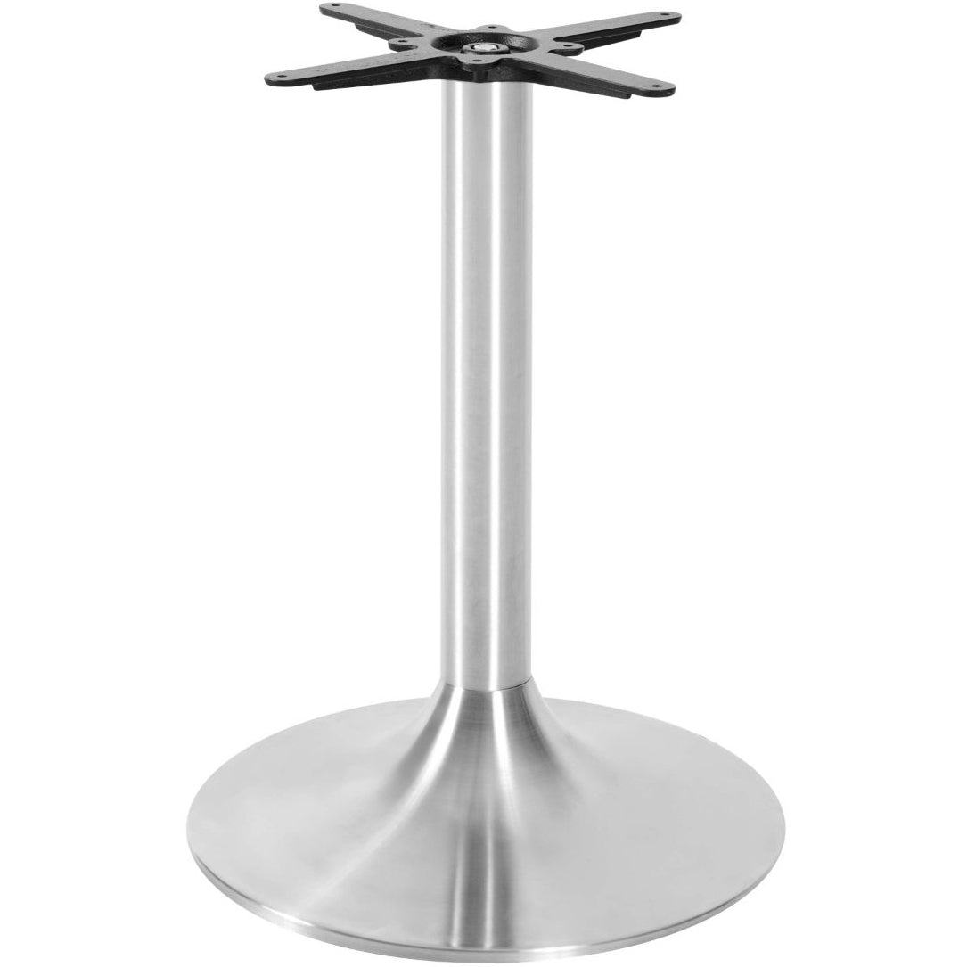 Trumpet Medium Base Stainless Steel | Affordable Commercial Furniture ...